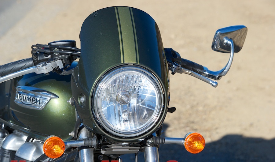 Thruxton 900: Fly-Screen Thruxton